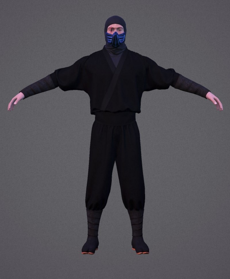 Desire FX 3d models | Ninja 03 Rig Low-poly 3D model