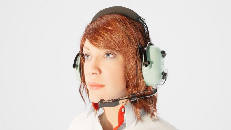 Desire FX 3d models | David Clark H10-36 Pilots headset Low-poly 3D model