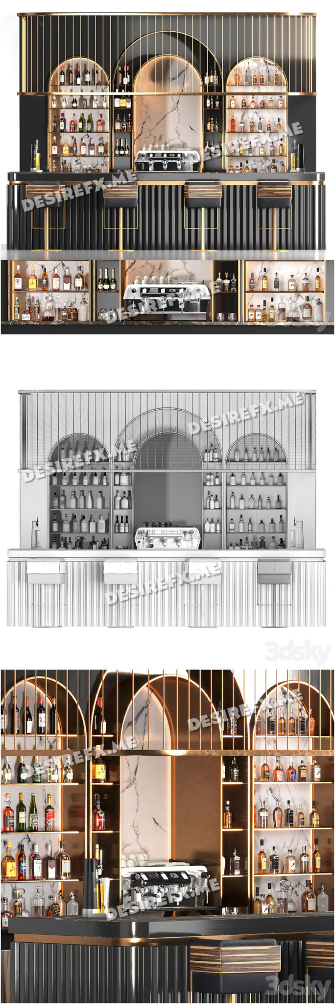 Desire FX 3d models | Bar 03 – 3D Model