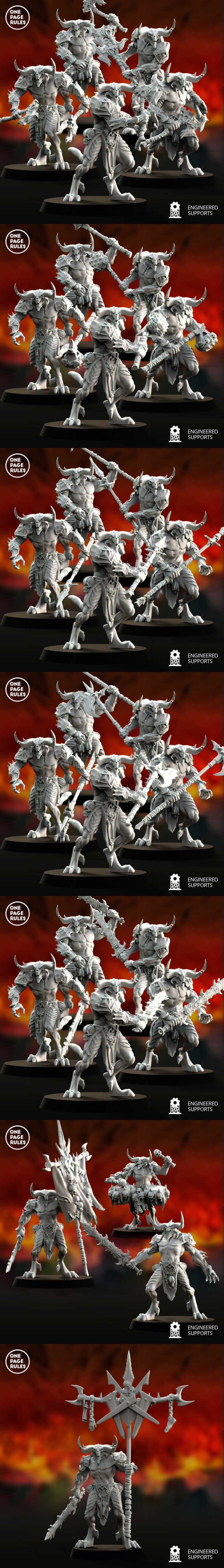 Desire FX 3d models | Blood Warriors – War Daemons – 3D Print Model