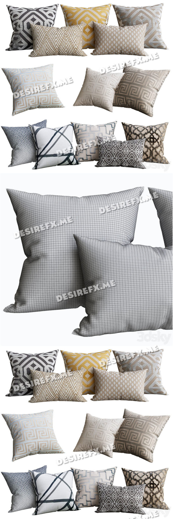 Desire FX 3d models | Cushion for sofa – 3D Model
