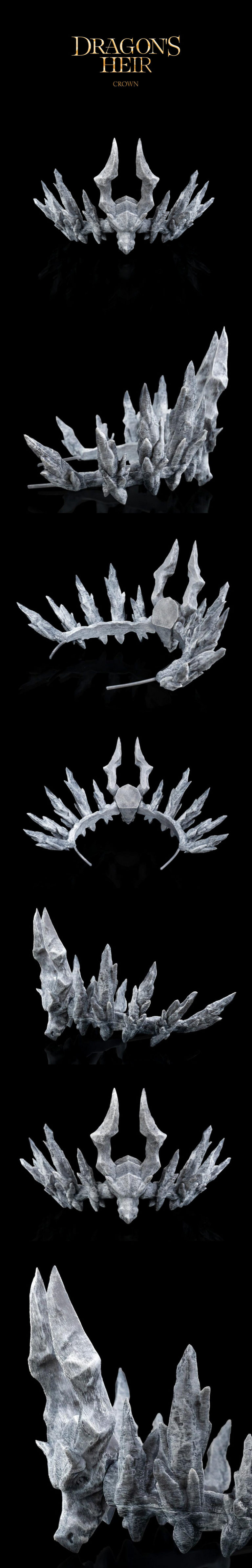 Desire FX 3d models | Dragon’s Heir Crown – 3D Print Model