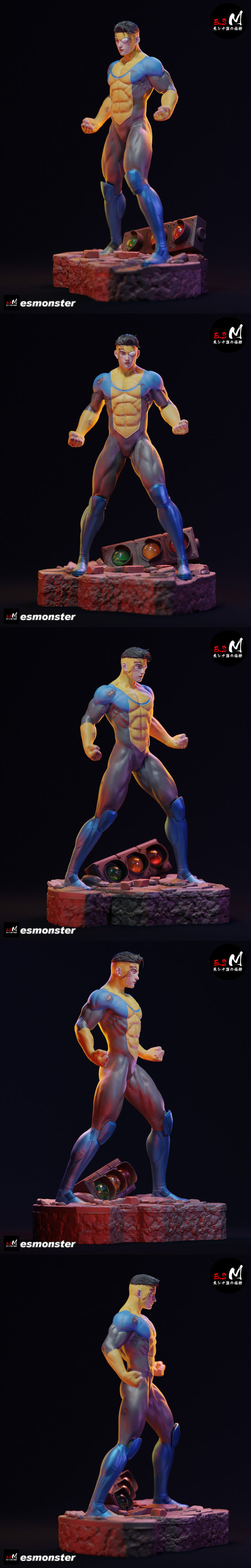 Desire FX 3d models | E.S Monster – Invincible – 3D Print Model