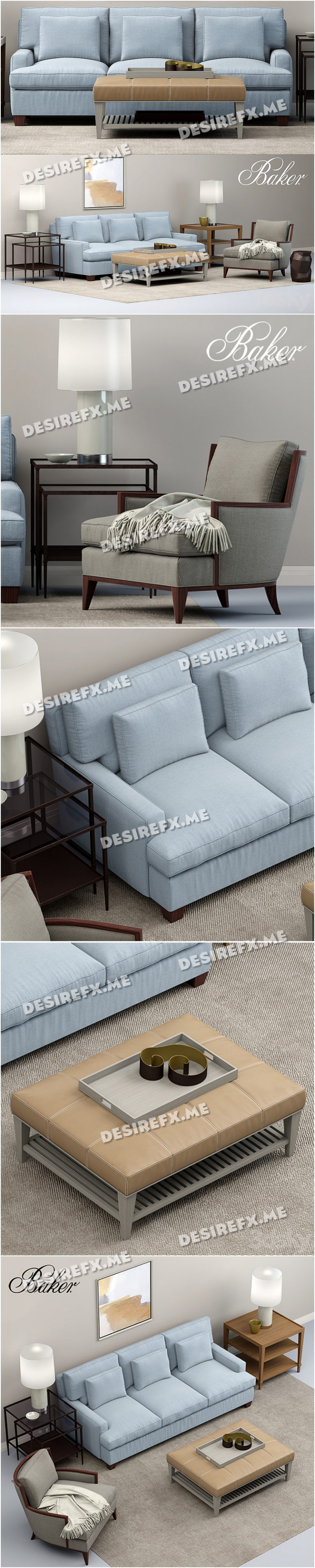 Desire FX 3d models | Furniture baker BARBARA BARRY – 3D Model