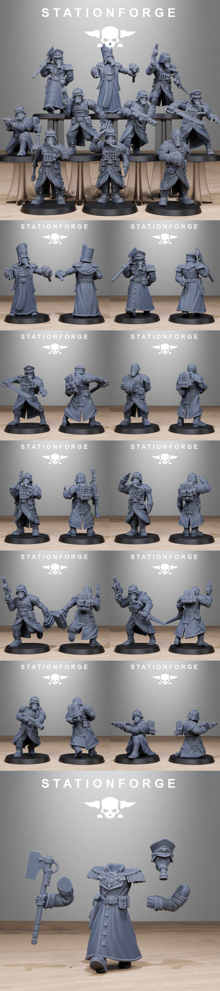 Desire FX 3d models | GrimGuard Vigils – 3D Print Model
