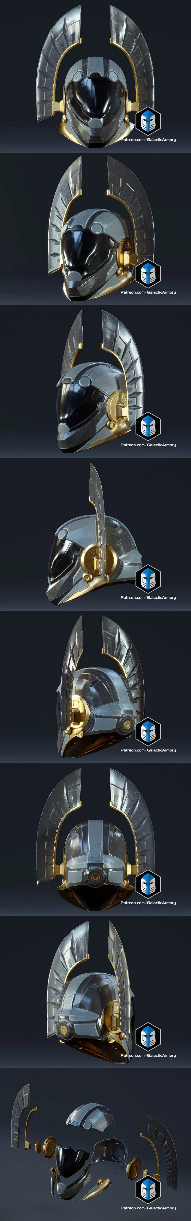 Desire FX 3d models | Helldivers 2 Helmet – Savior of the Free – 3D ...
