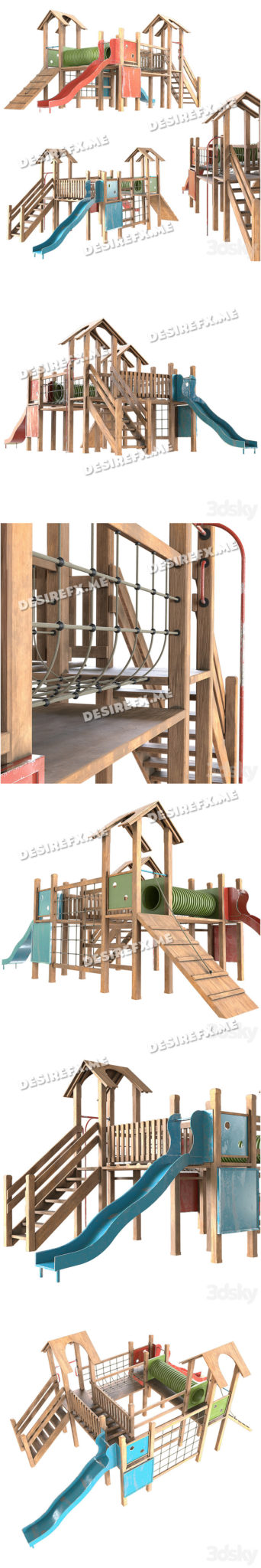 Desire FX 3d models | Kids playground – 3D Model