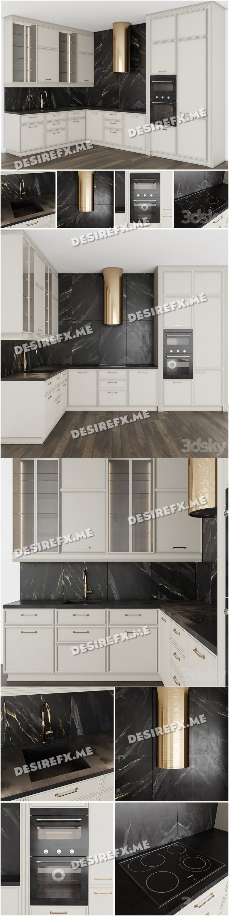 Desire FX 3d models | Kitchen Ritz Giulia Novars – 3D Model