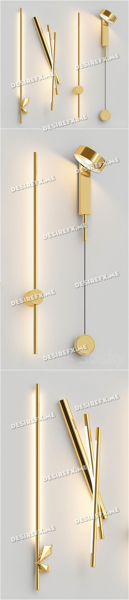 Desire FX 3d models | Lampatron Wall lamps – 3D Model
