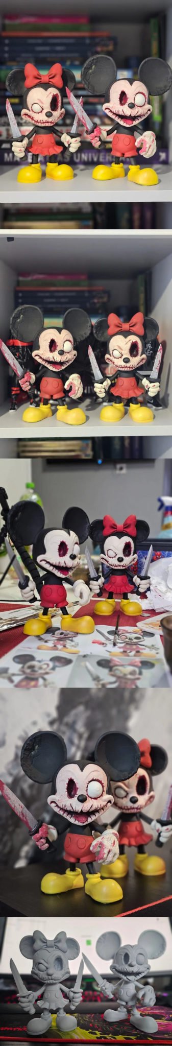 Desire FX 3d models | Mickey Mouse and Minnie Mouse – Creepy (Zombie ...