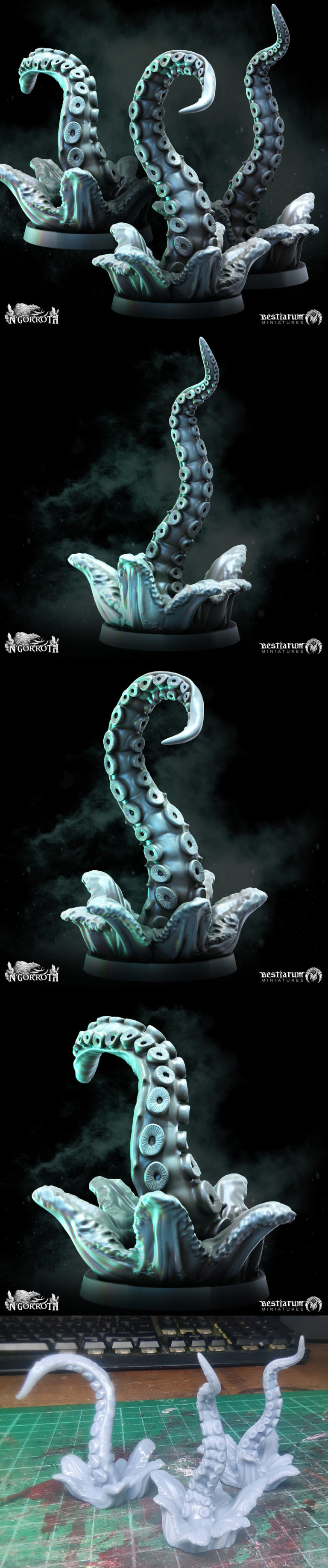Desire FX 3d models | Rising Tentacles x 3 – 3D Print Model