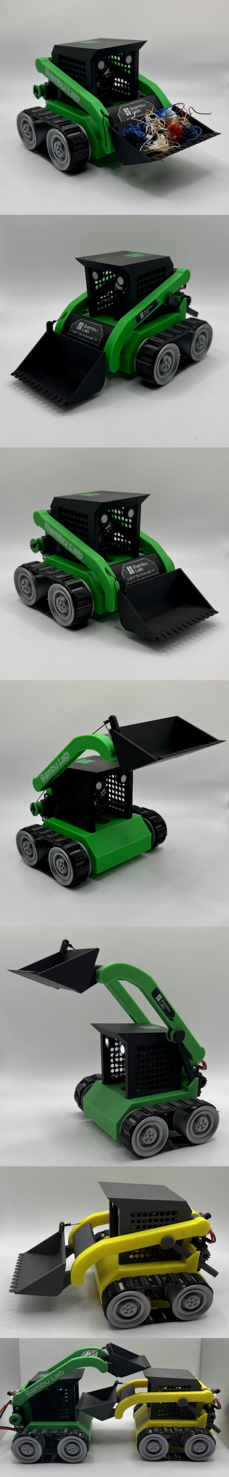 Desire FX 3d models | Skid Steer – Skid Loader – Cyber Brick – 3D Print ...