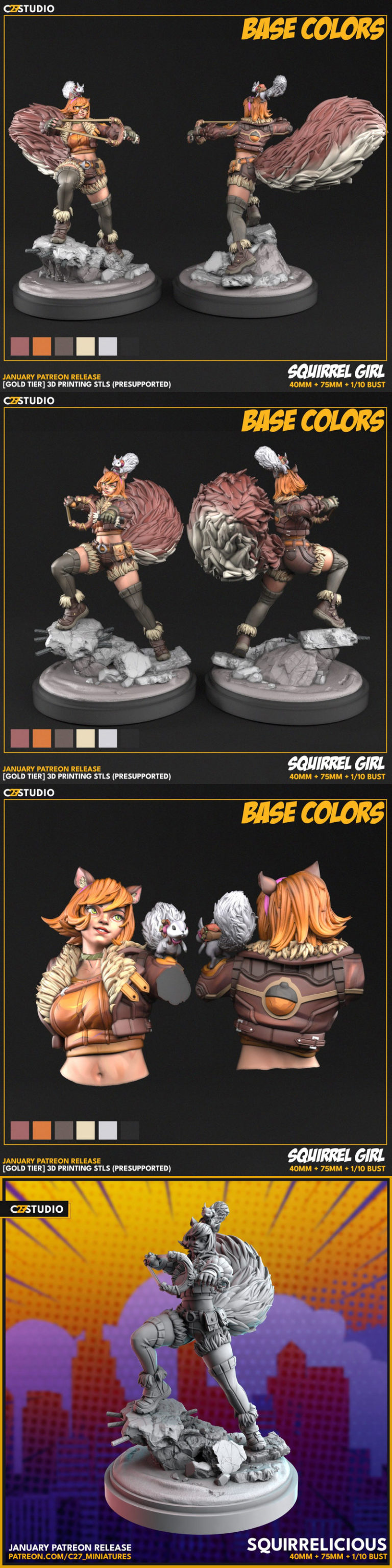 Desire FX 3d models | Squirrel Girl Squirrelicious – 3D Print Model