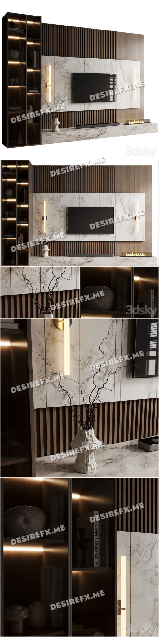 Desire FX 3d models | TW Wall 08 – 3D Model
