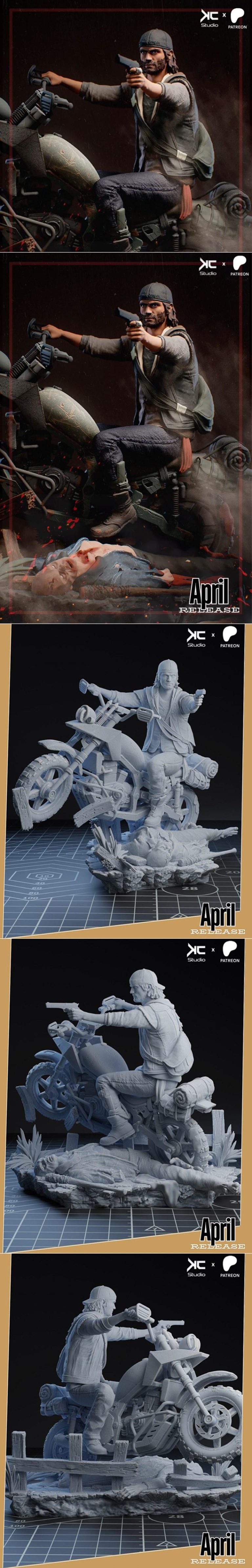 Desire FX 3d models | KcStudio – Deacon – Days Gone Fanart – 3D Print ...