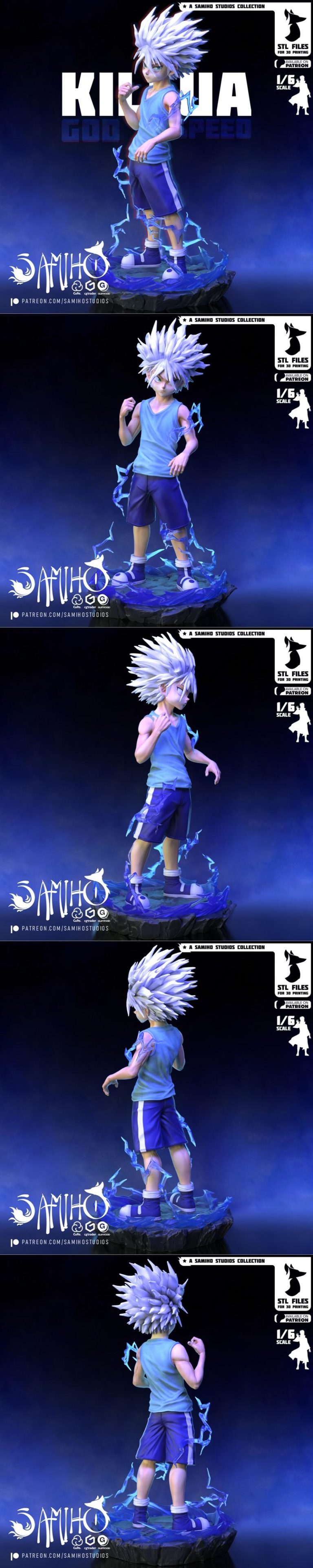 Desire FX 3d models | Samiho Studios – Hunter x Hunter – Killua Zoldyck ...