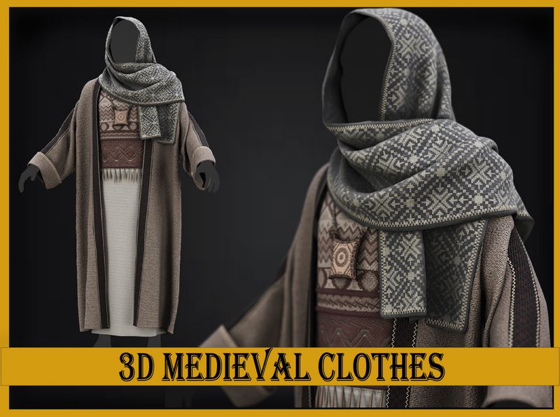 Desire FX 3d models | 3D traditional character clothing 3D model