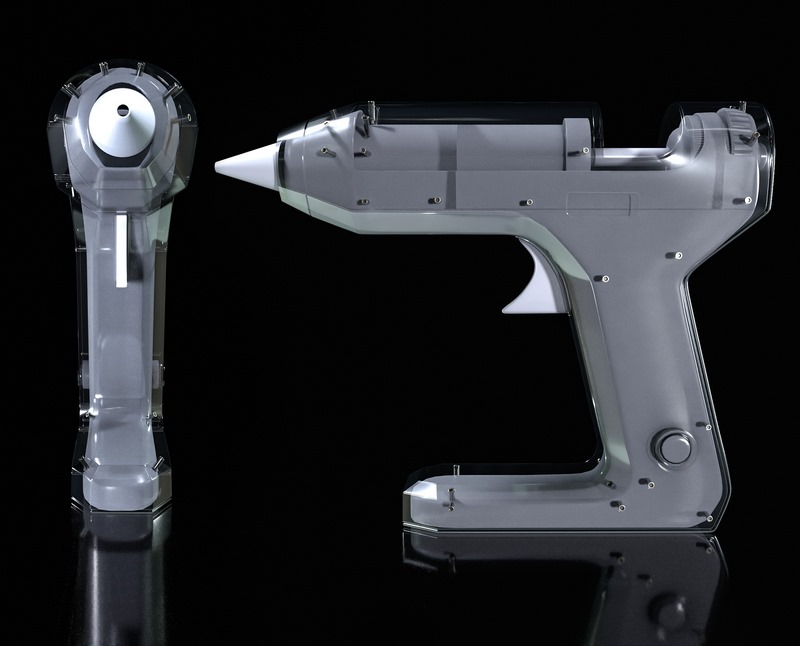 Desire FX 3d models | Glue gun Low-poly 3D model