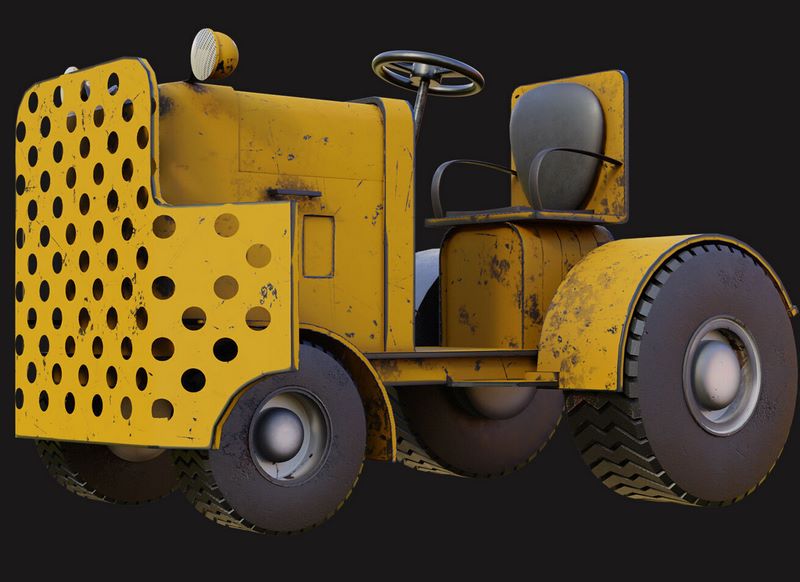 Desire FX 3d models | Clarktor Tug 3D model