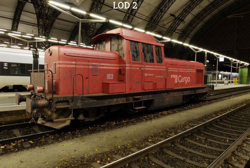 Desire FX 3d models | Railway Locomotive Low-poly 3D model