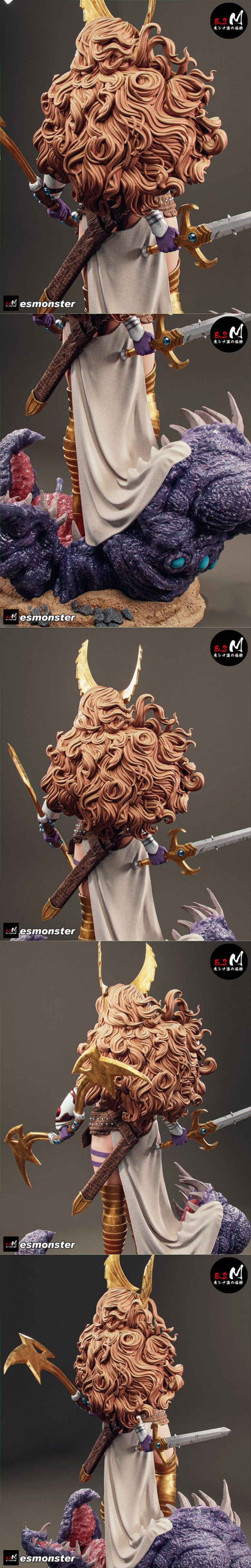 Desire FX 3d models | E.S Monster – Angela – 3D Print Model STL