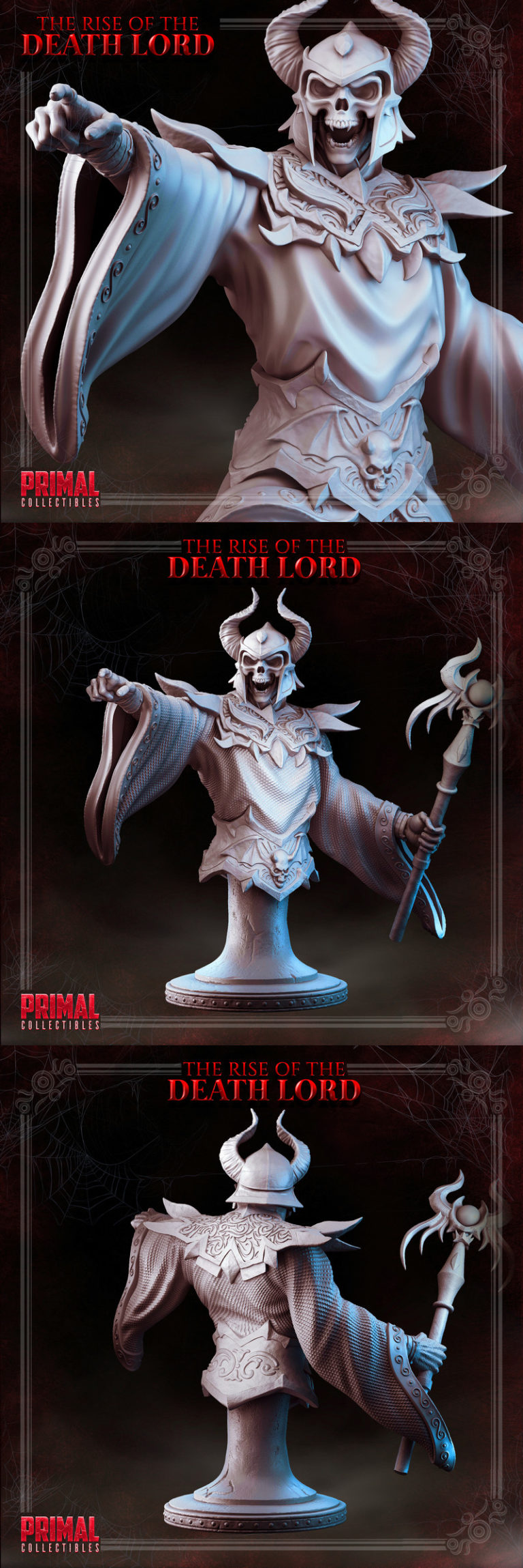 Desire FX 3d models | Death Lord Thurgoth Bust – 3D Print Model
