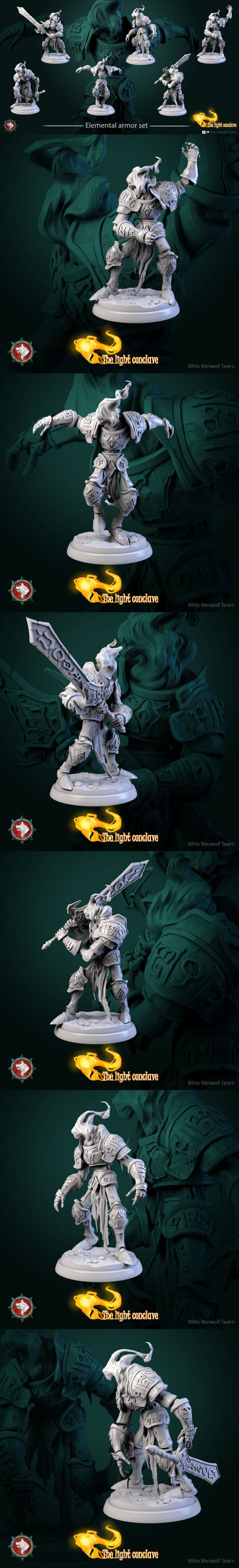 Desire FX 3d models | Elemental Armor Set – 3D Print Model