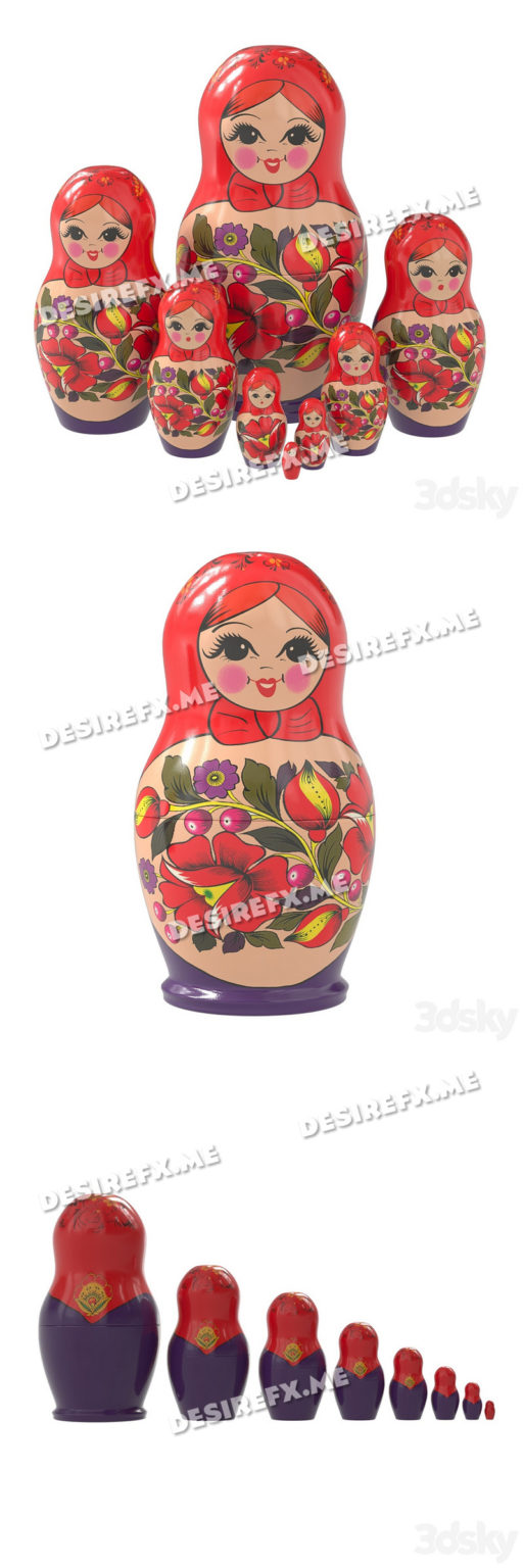 Desire FX 3d models | Matryoshka – 3D Model