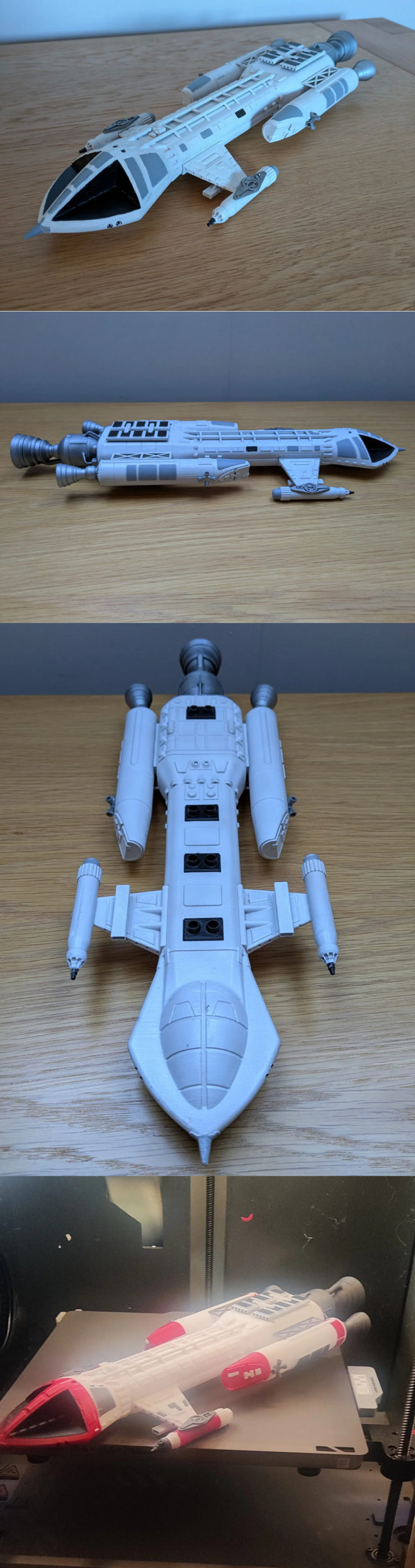 Desire FX 3d models | Space 1999 – Halcon – 3D Print Model
