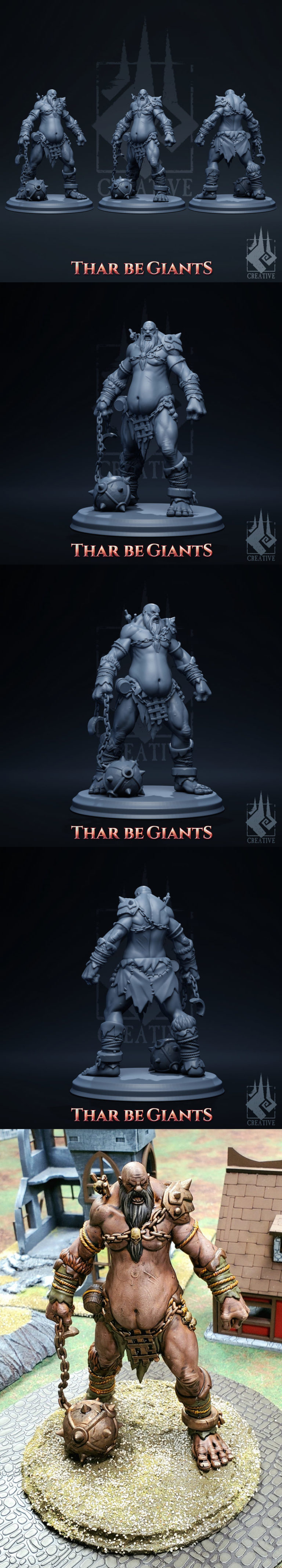 Desire FX 3d models | Thar Be Giants – Grog the Unchained – 3D Print Model