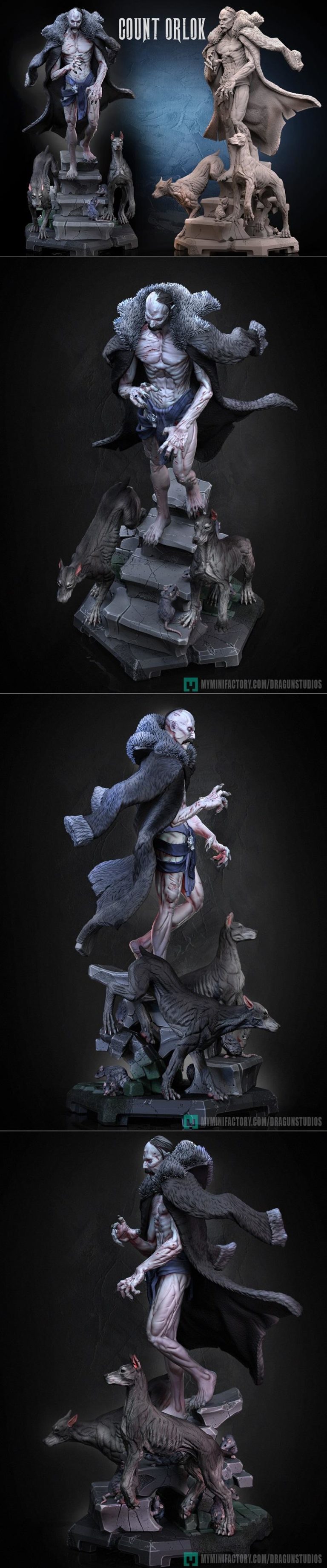 Desire FX 3d models | Nosferatu Count Orlok – 3D Print Model STL