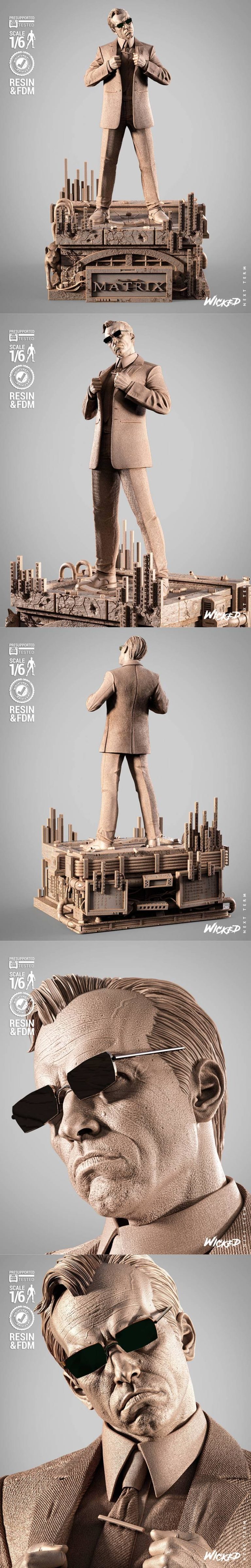 Desire FX 3d models | WICKED – Smith Sculpture – 3D Print Model STL