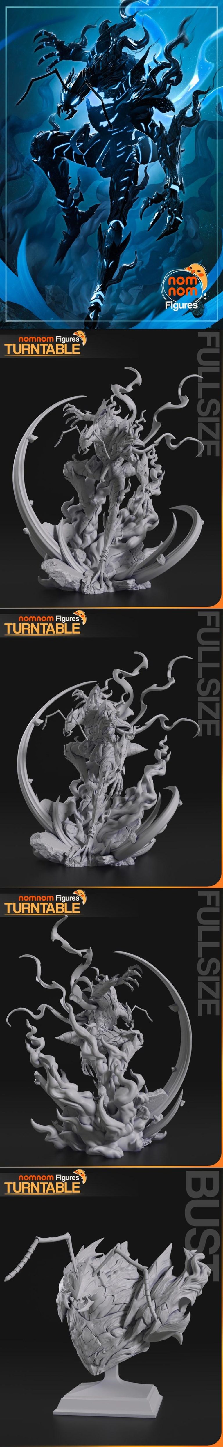 Desire FX 3d models | Nomnom Figures – Shadow Beru – Solo Leveling – 3D ...