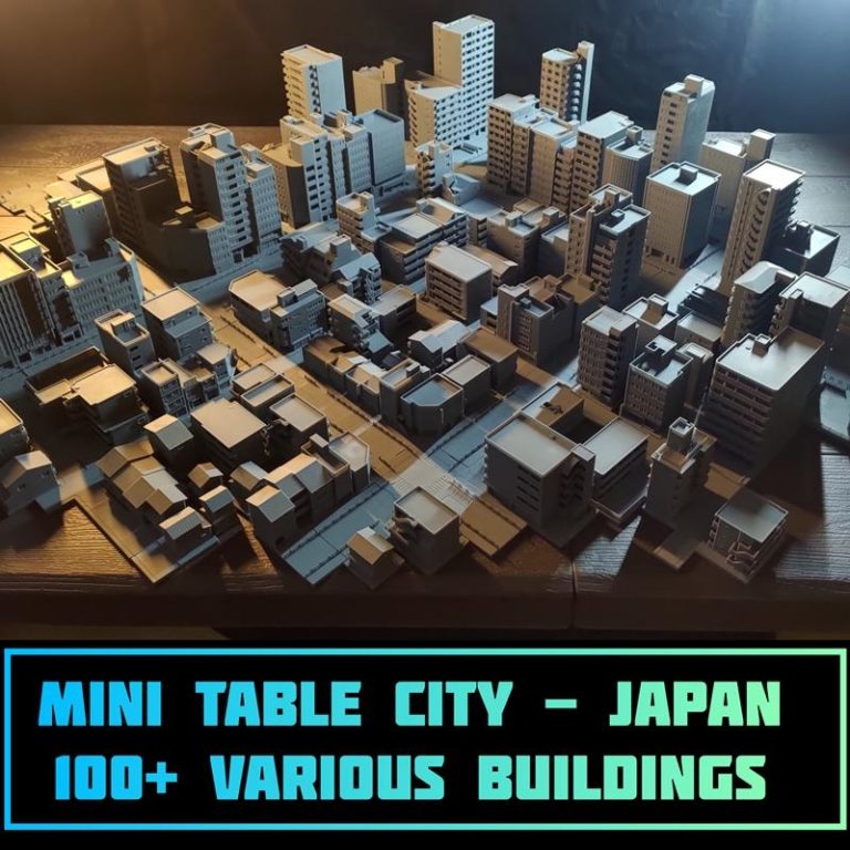 Desire FX 3d models | Japan City – 3D Print Model STL