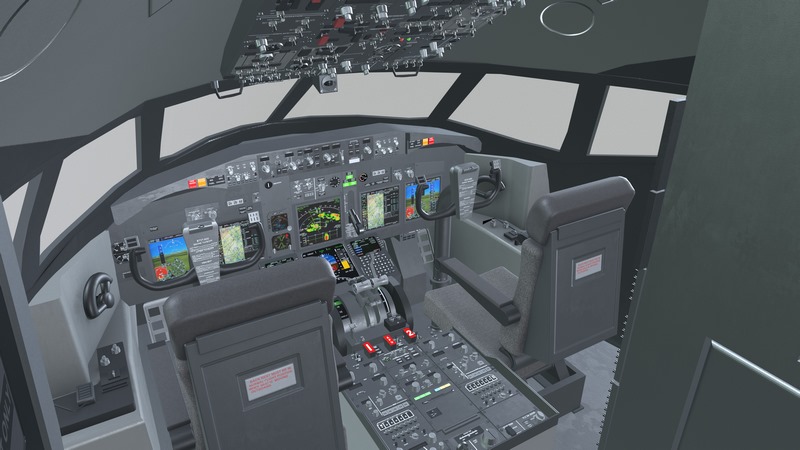 Desire FX 3d models | Airplane Cockpit 3D model