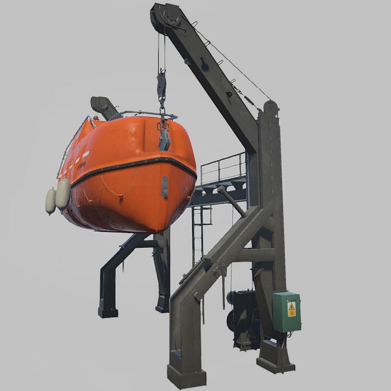 Desire FX 3d models | Life Boat 3D model Low-poly 3D model