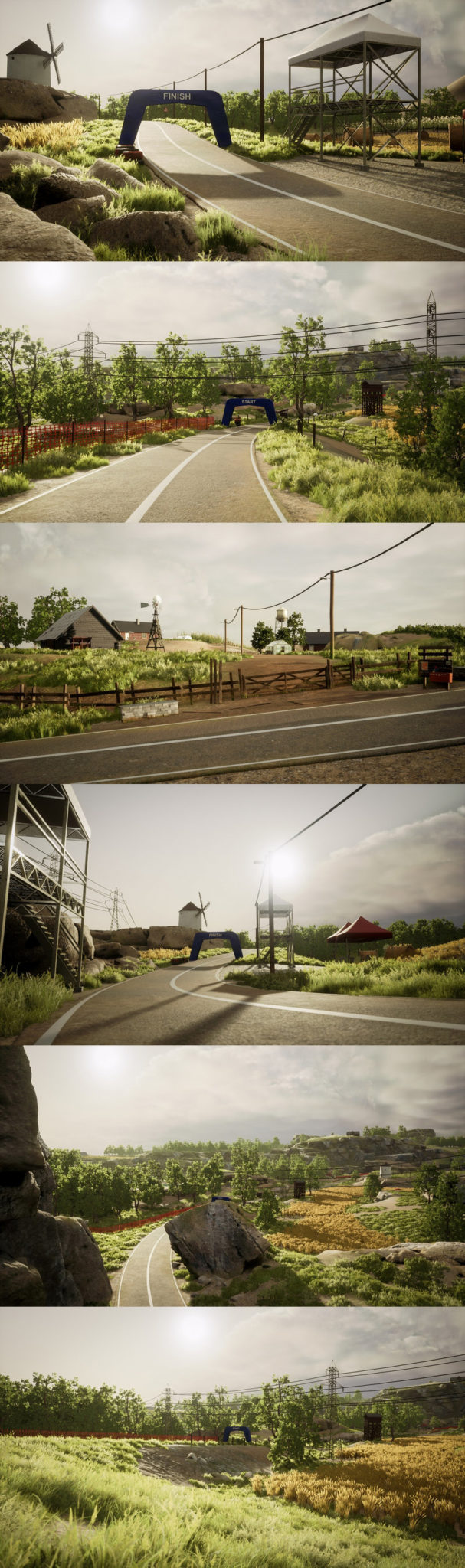 Desire FX 3d models | Countryside Race Game Pack