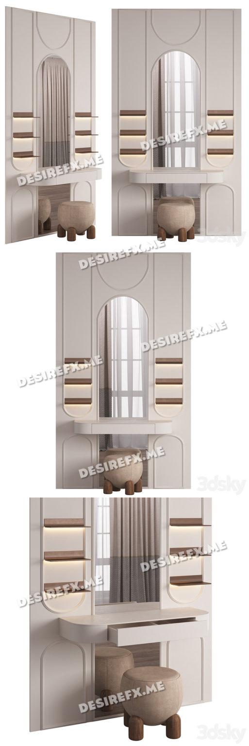Desire FX 3d models | Dressing table 06 – 3D Model