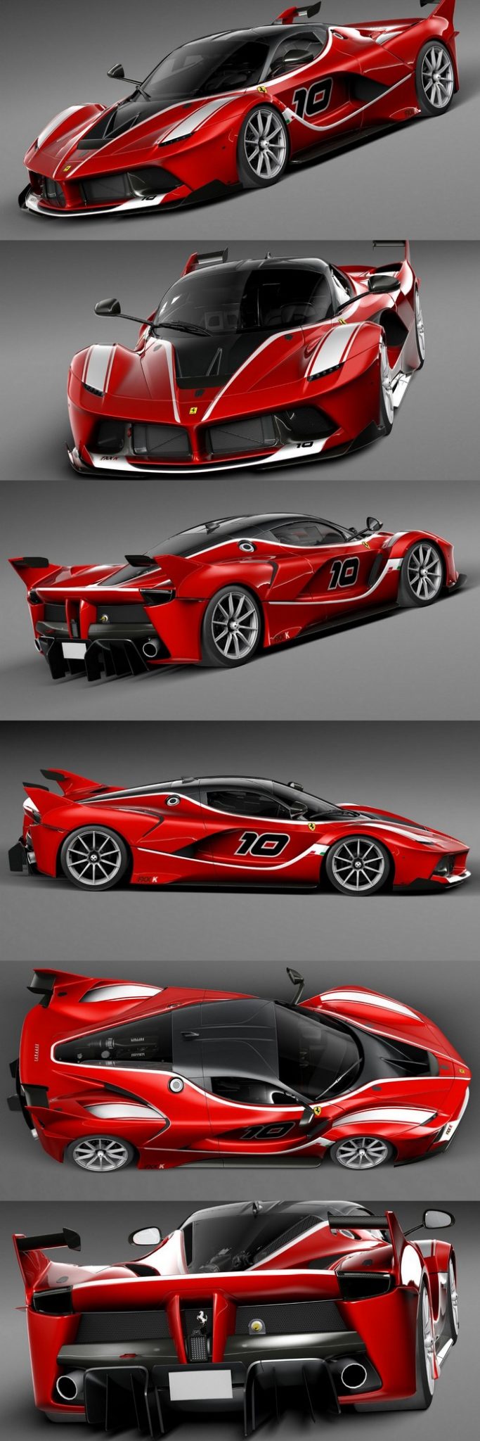 Desire FX 3d models | Ferrari FXX K 2015 3D Model