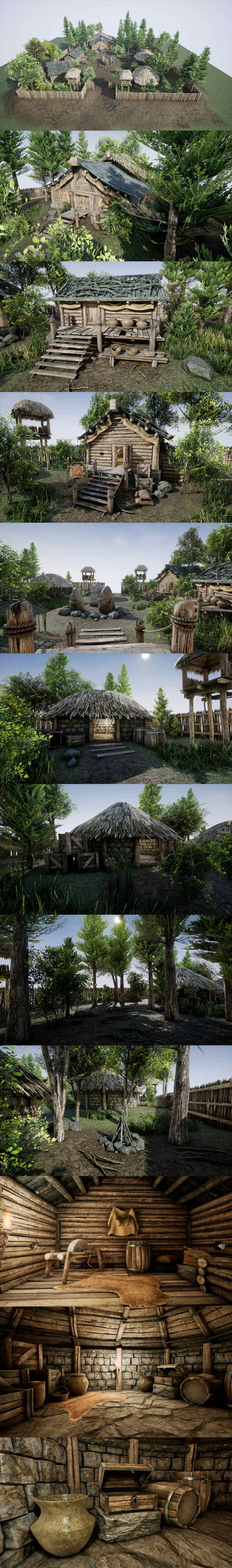 Desire FX 3d models | Medieval Town, Models and Materials