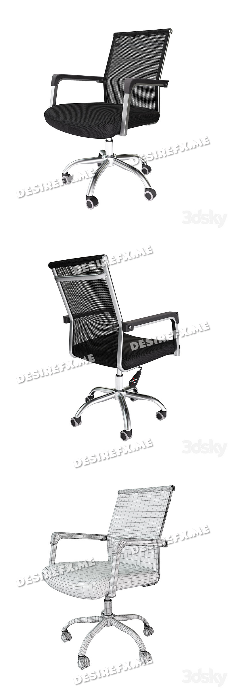 Desire FX 3d models | Riva Chair 706E – 3D Model