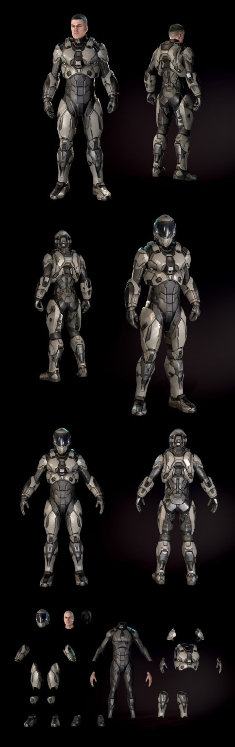 Desire FX 3d models | Space Male – Unreal Engine