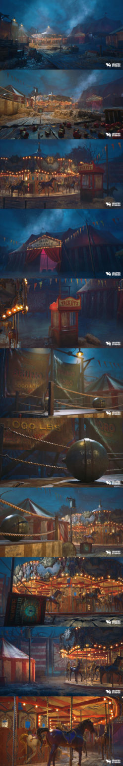 Desire FX 3d models | The Carnival Environment – Unreal Engine