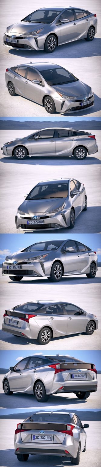 Desire FX 3d models | Toyota Prius 2019 3D Model
