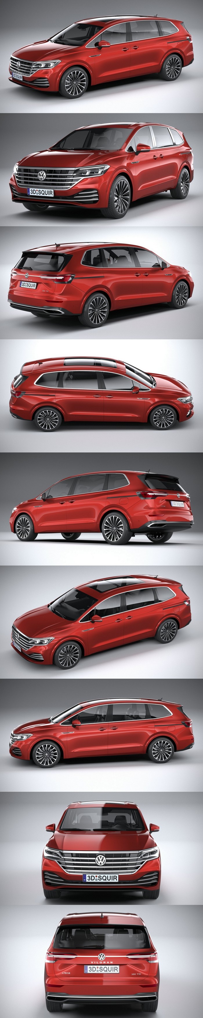 Desire FX 3d models | Volkswagen Viloran 2020 3D Model