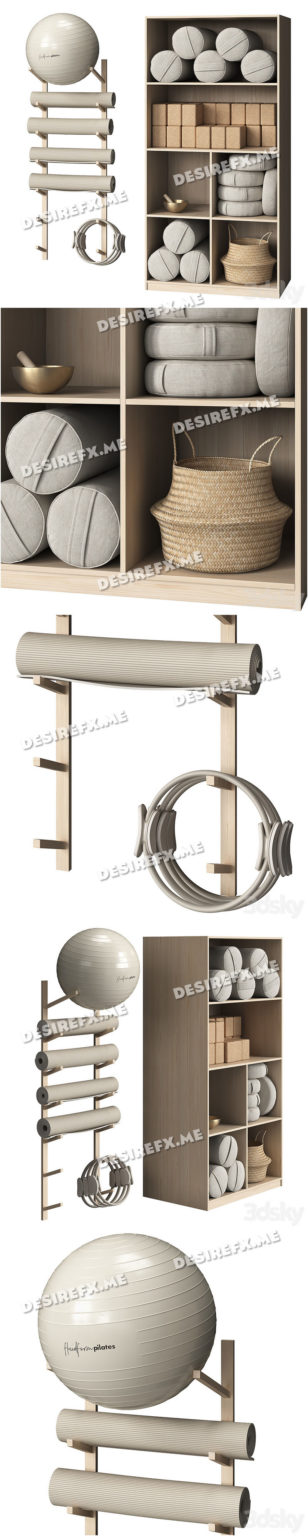 Desire FX 3d models | Yoga Props Storage Area – 3D Model