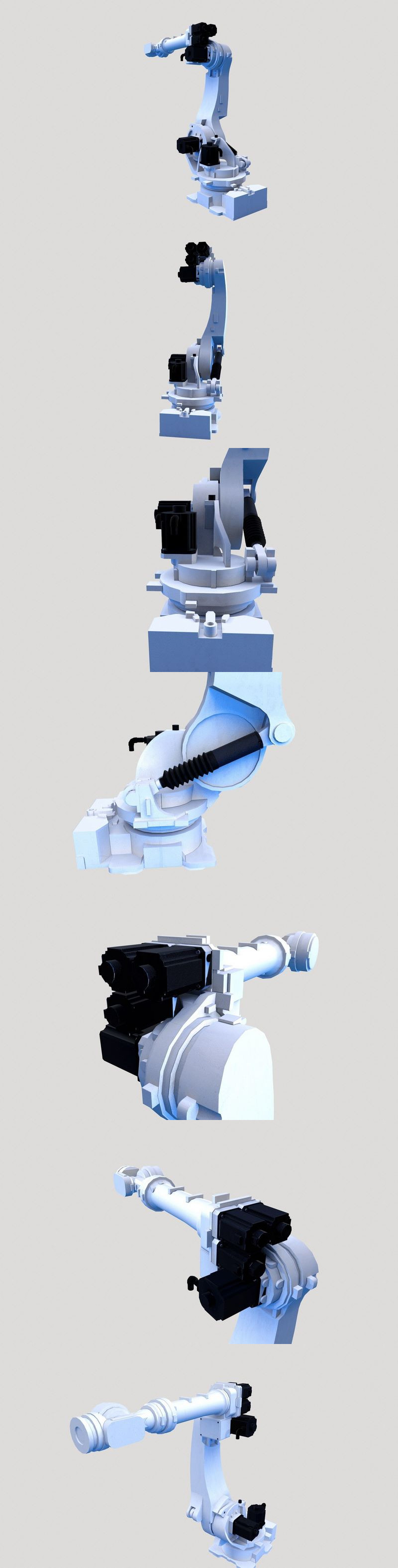 Desire FX 3d models | Robotic Arm Low-poly 3D model