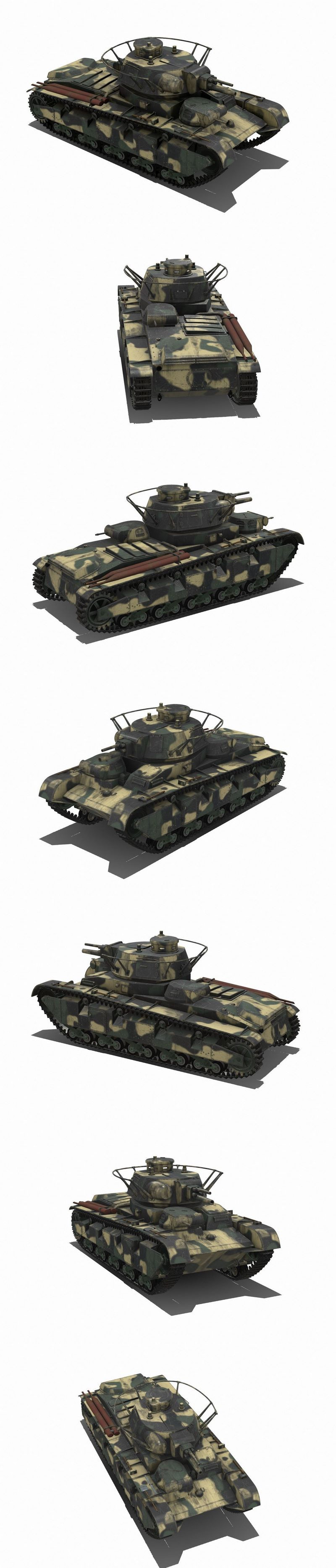 Desire FX 3d models | NBFZ Tank 3D model