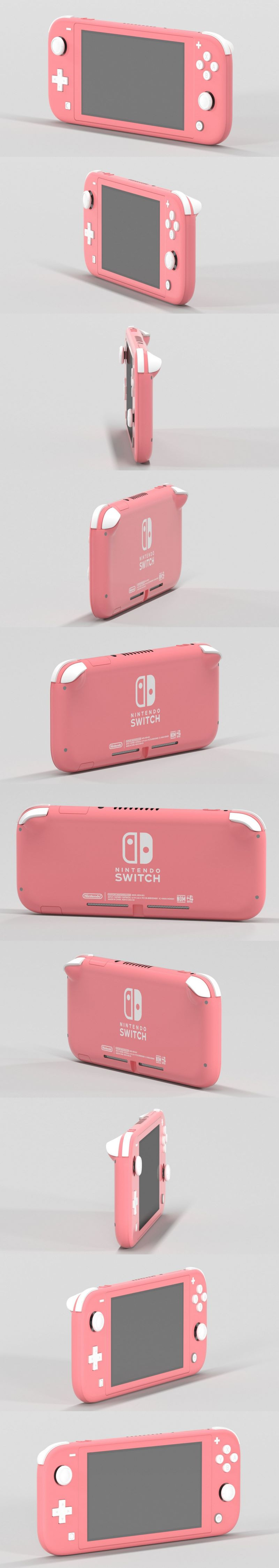 Desire FX 3d models | Nintendo Switch Lite Low-poly 3D model