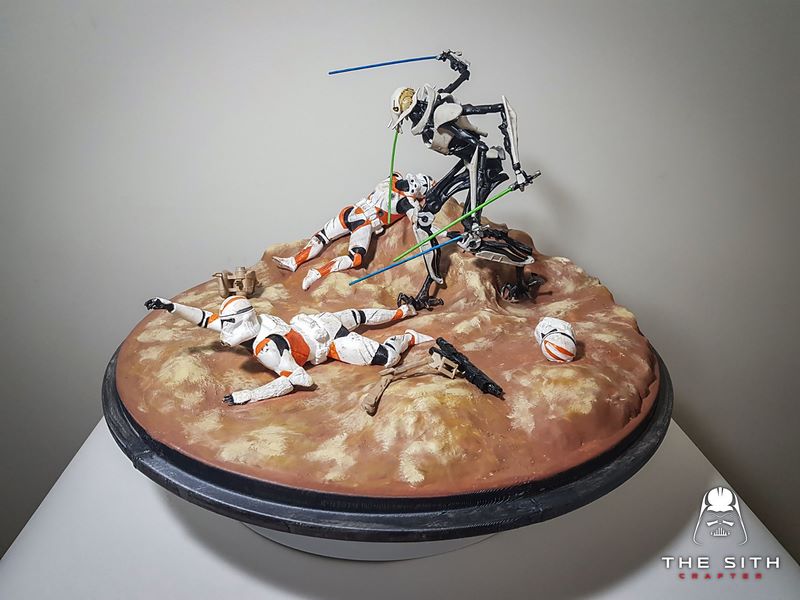 Desire FX 3d models | General Grievous Diorama STL 3D print model
